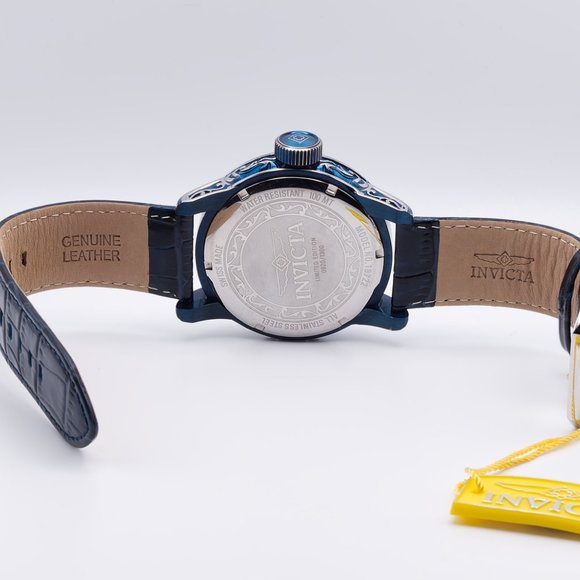 Invicta | Accessories | Nwt Invicta Excalibur Limited Edition Blue Mens ...